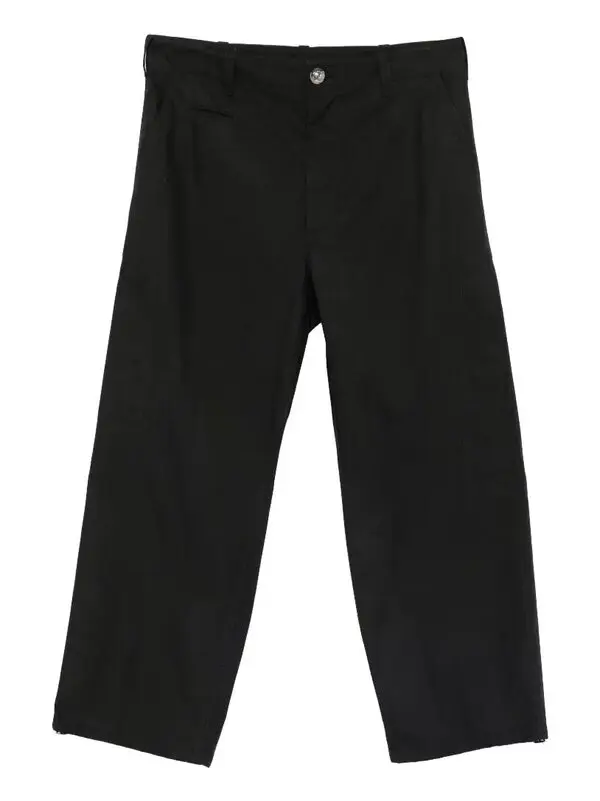 Moschino Button Trousers - Black