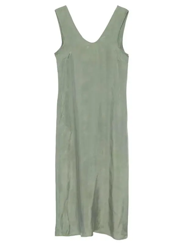 RAME V-neck Sleeveless Maxi Dress - Green