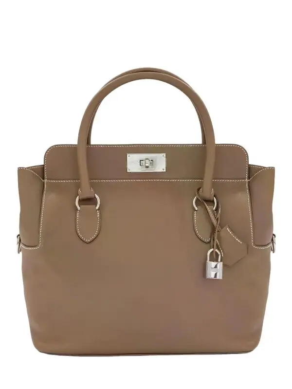 Hermès 2010s Swift 26 Toolbox Handbag - Neutrals
