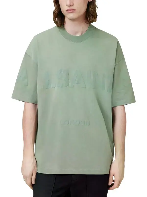ALLSAINTS Biggy Logo-detail T-shirt - Green