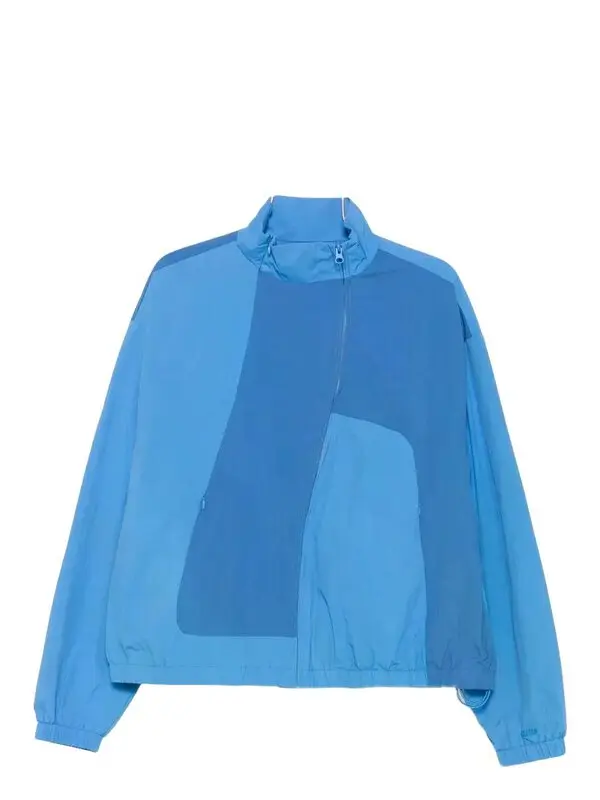 ARTE ANTWERP Curve Colour-block Jacket - Blue
