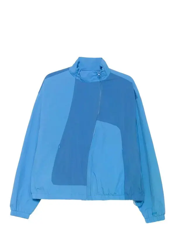 ARTE ANTWERP Curve Colour-block Jacket - Blue