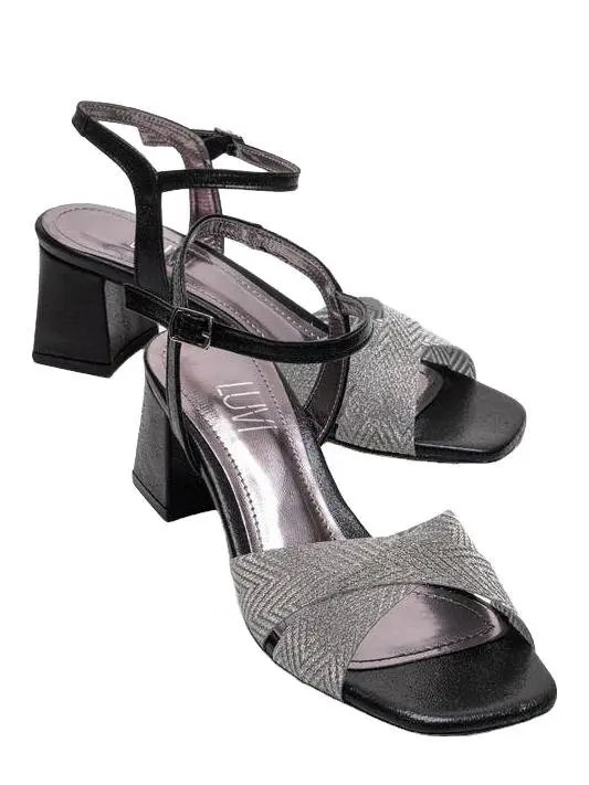 PROLOGUE SHOES Milagro Block Heel Sandal - Black