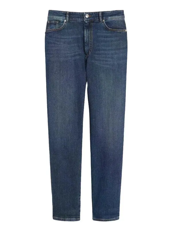 Sportmax Belt-loops Straight Jeans - Blue