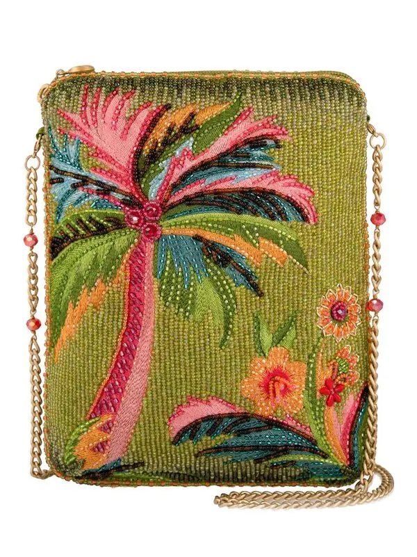 MARY FRANCES ACCESSORIES Endless Summer Mini Handbag - Green
