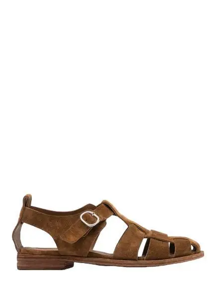 Officine Creative Lexikon 536 Woven Sandals - Light Brown