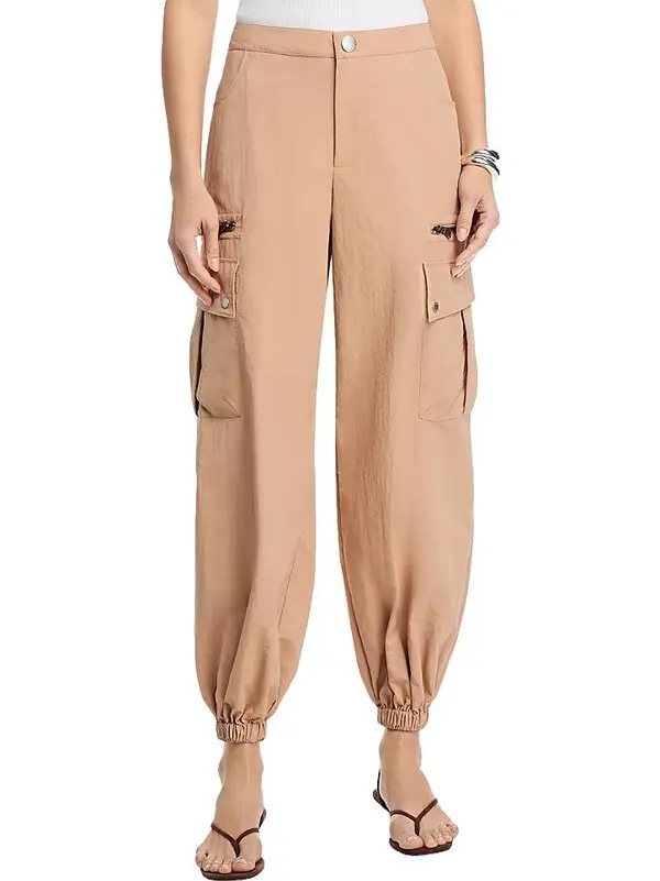 L'Agence Greer Cargo Jogger Pants - Praline