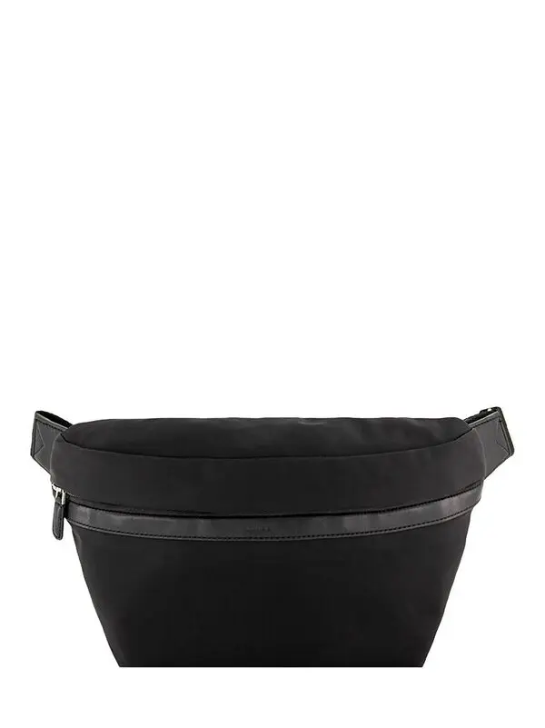 Vince Zip Nylon Sling Bag - Black Soft