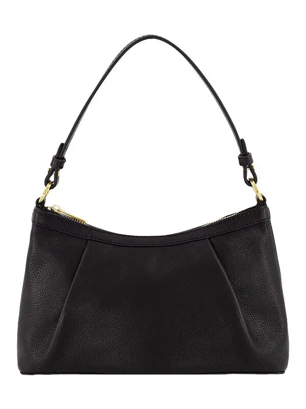 Vince Ava Pebbled Leather Convertible Crossbody Bag - Black