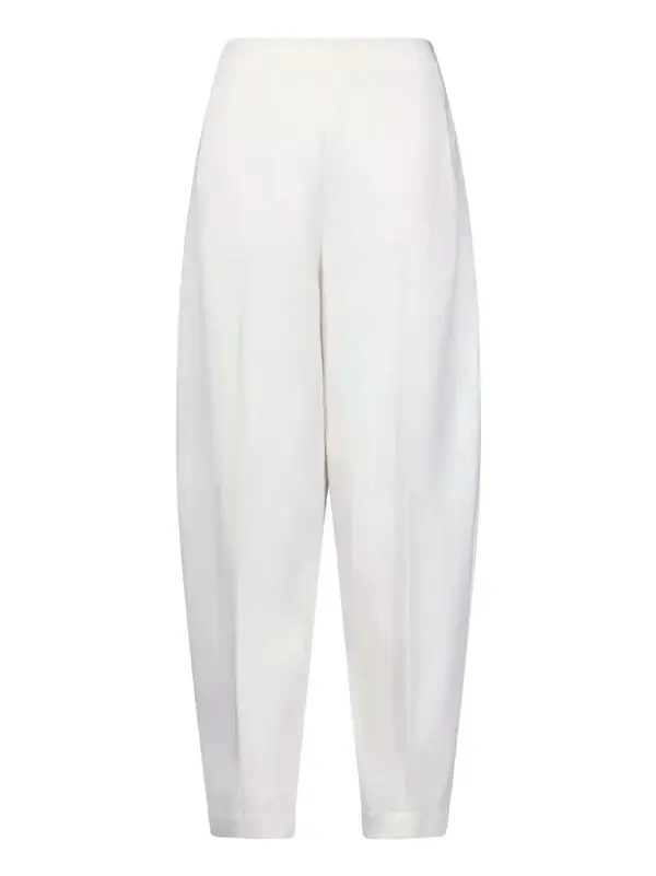 FFORME Yvette Tapered Trousers - White