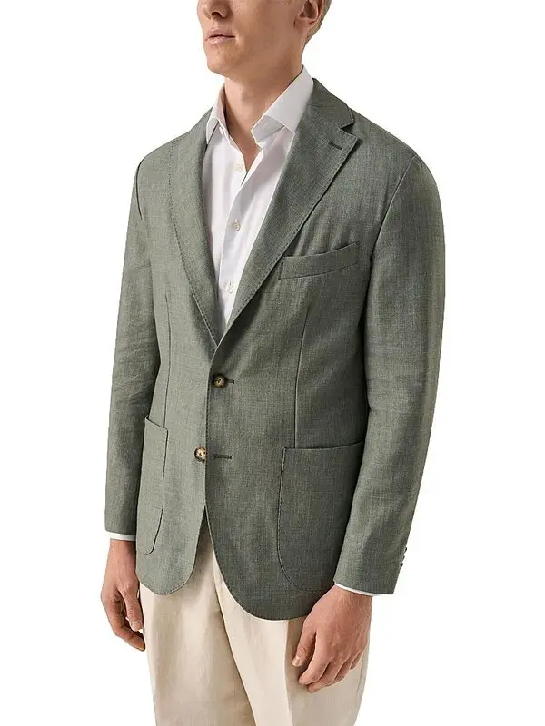 Eton Suit Jacket - Medium Green