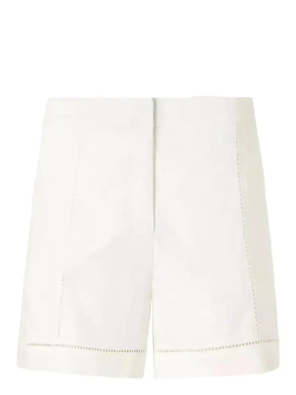 Karl Lagerfeld Embroidery-detail Shorts - White