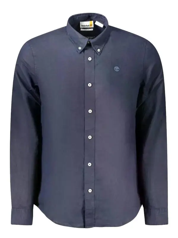 Timberland Long-sleeve Oxford Shirt - Blue