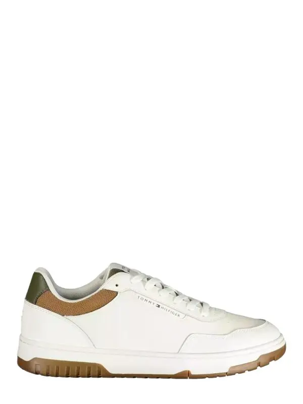 Tommy Hilfiger Panelled Low Top Sneakers - White