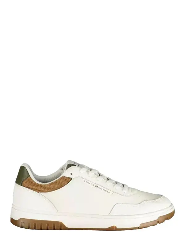 Tommy Hilfiger Panelled Low Top Sneakers - White