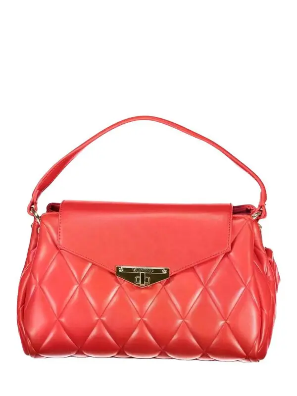MARIO VALENTINO Frisia Quilted Tote Bag - Red