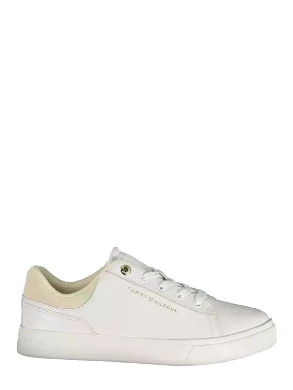 Tommy Hilfiger Logo-lettering Sneakers - White