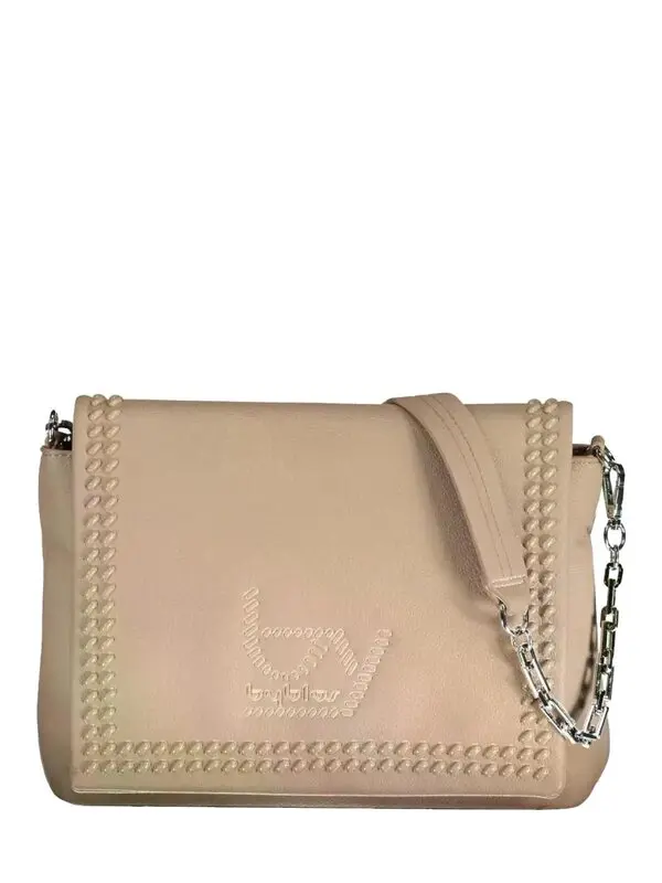 Byblos Logo-detail Shoulder Bag - Neutrals