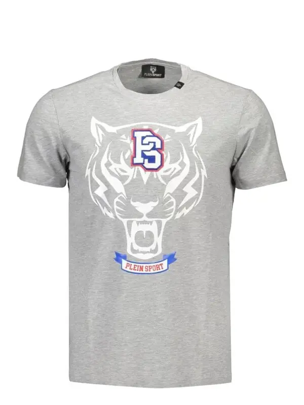 PLEIN SPORT Crew-neck T-shirt - Grey