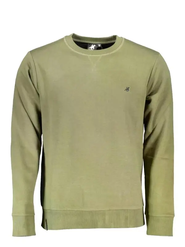 U.S. Grand Crew-neck Cotton Sweater - Green