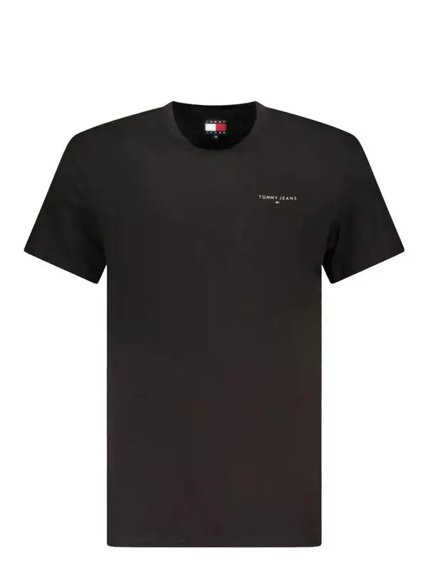 Tommy Hilfiger Logo-print T-shirt - Black