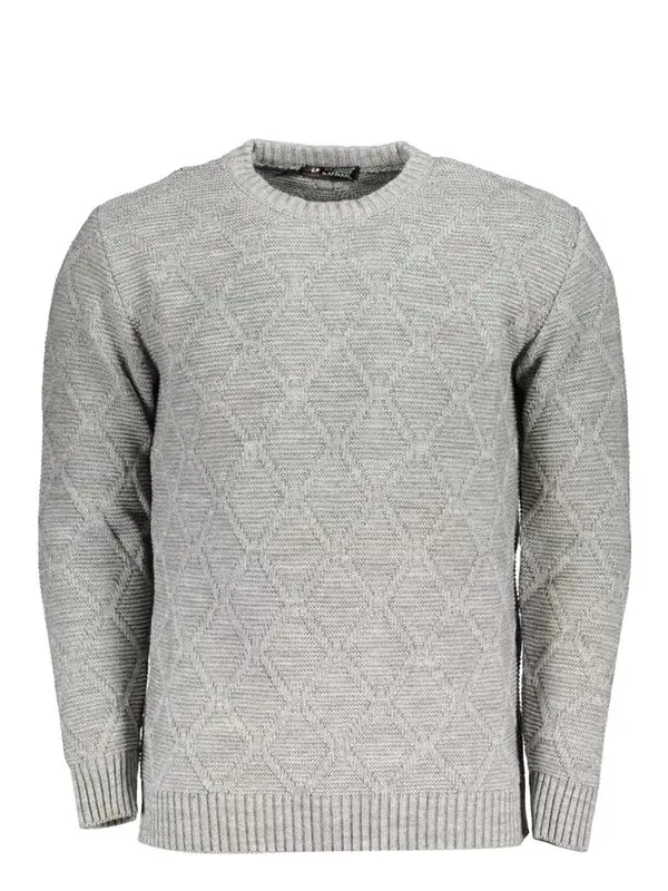 U.S. Grand Crew Neck Sweater - Grey