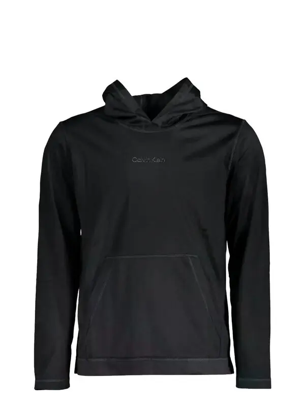 Calvin Klein Logo-print Hoodie - Black