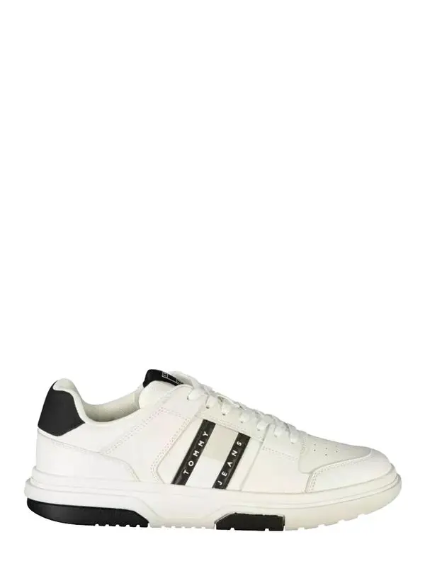 Tommy Hilfiger The Brooklyn Logo-print Lace-up Sneakers - White
