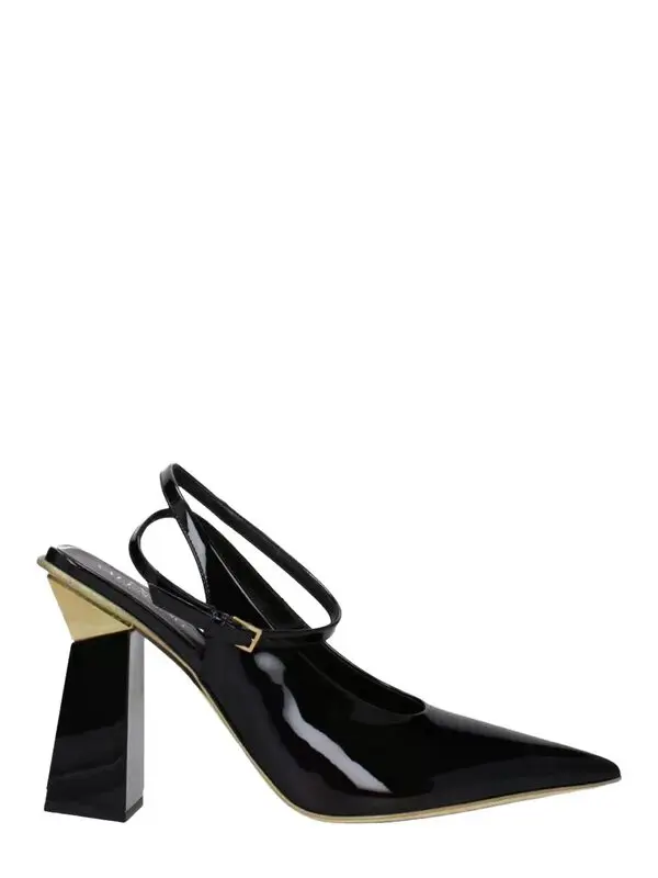 Valentino Garavani One Stud Hyper Slingback Pumps - Black