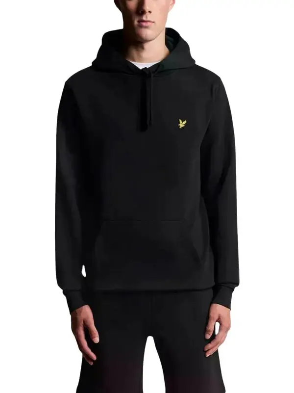 LYLE & SCOTT Logo-patch Hoodie - Black