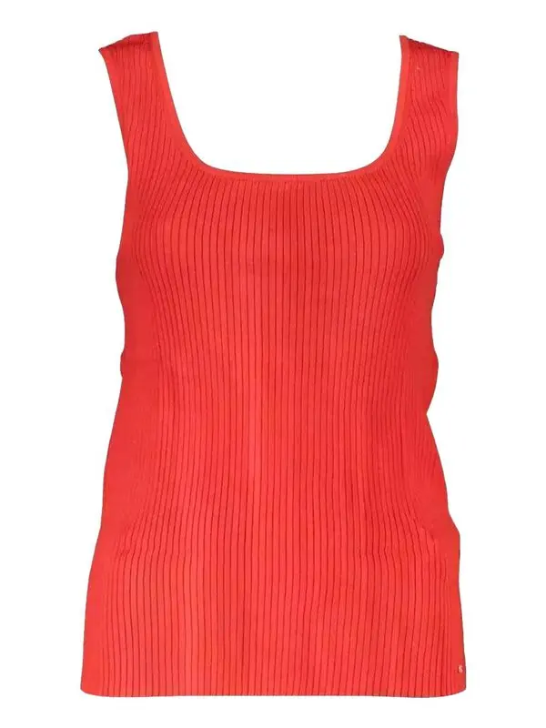 Tommy Hilfiger Ribbed Tank Top - Orange