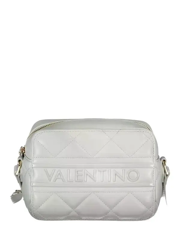 MARIO VALENTINO Embossed Logo Quilted Tote Bag - Grey