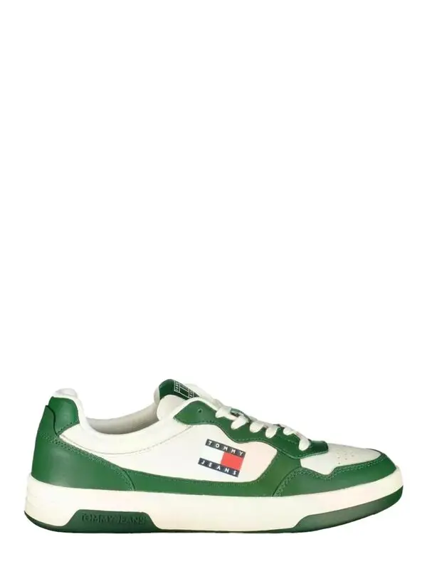 Tommy Hilfiger Logo-patch Sneakers - Green