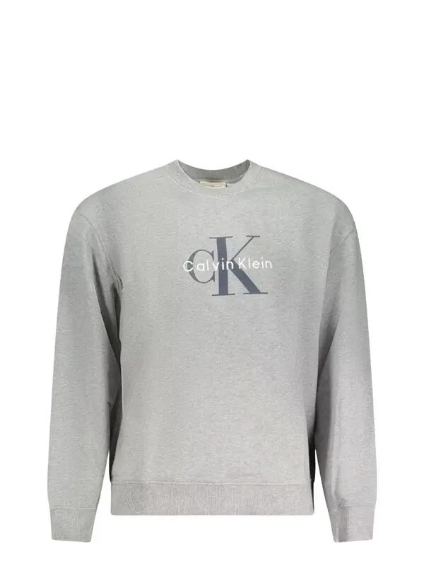 Calvin Klein Logo-print Sweatshirt - Grey
