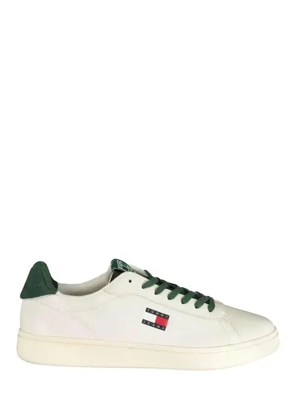 Tommy Hilfiger Logo-patch Sneakers - White