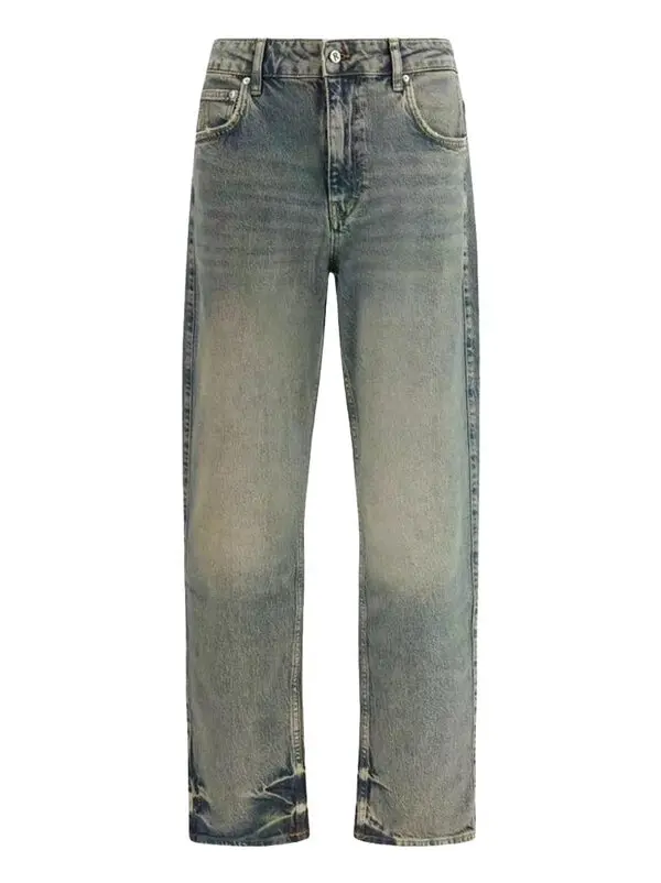 REPRESENT Belt-loop Straight Leg Jeans - Blue