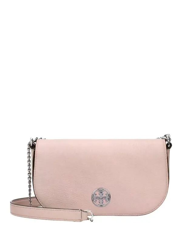 Tory Burch Leather Mini Crossbody Bag - Pink
