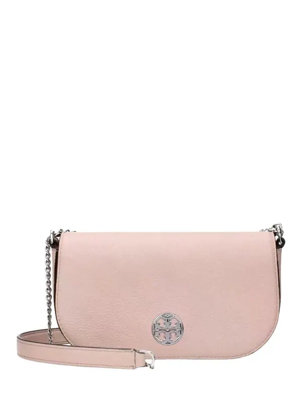 Tory Burch Leather Mini Crossbody Bag - Pink