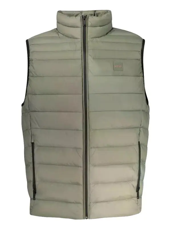 BOSS Quilted Gilet - Green