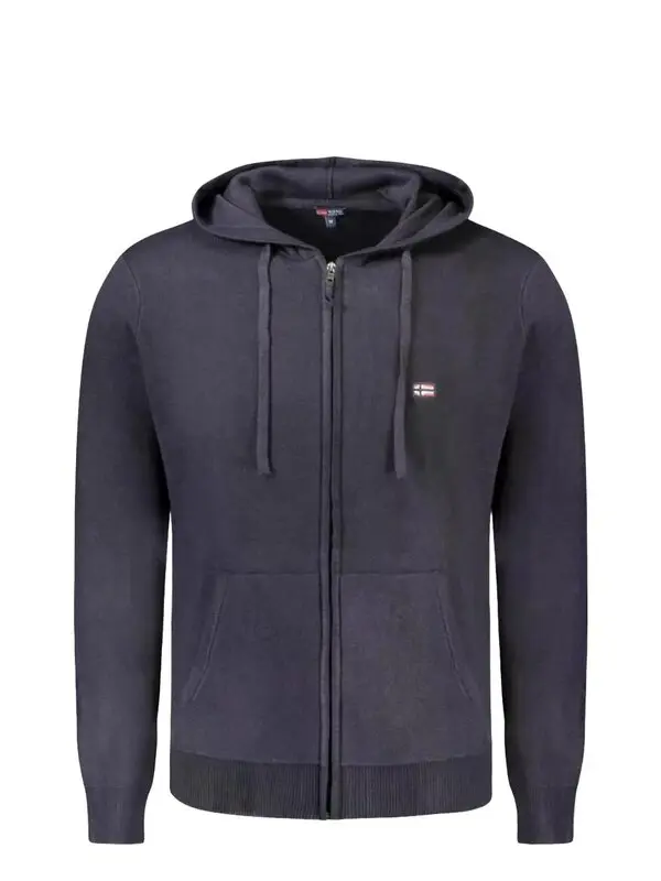 NORWAY 1963 Cotton Zip-up Hoodie - Blue