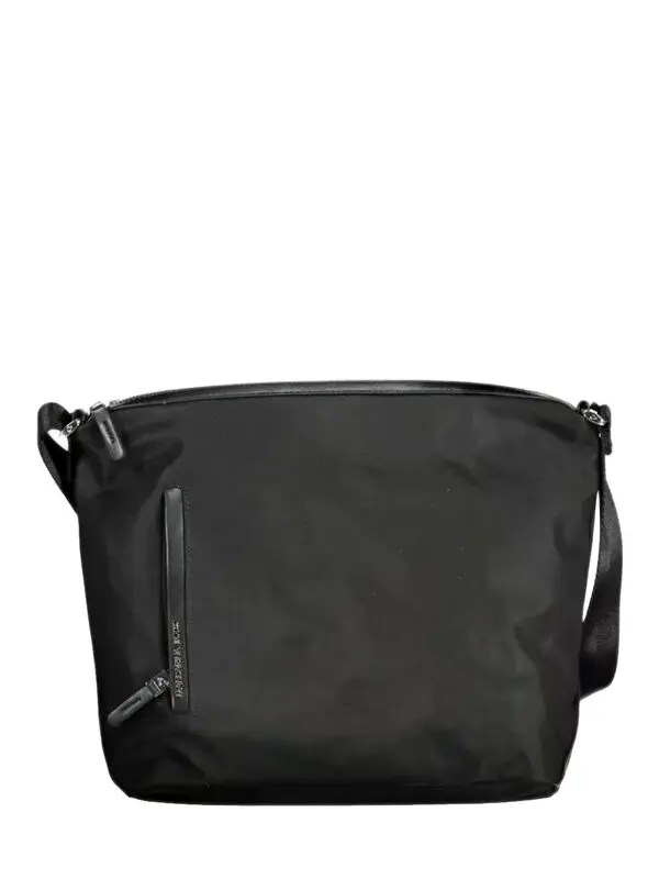 MANDARINA DUCK Md20 Leather-trim Crossbody Bag - Black