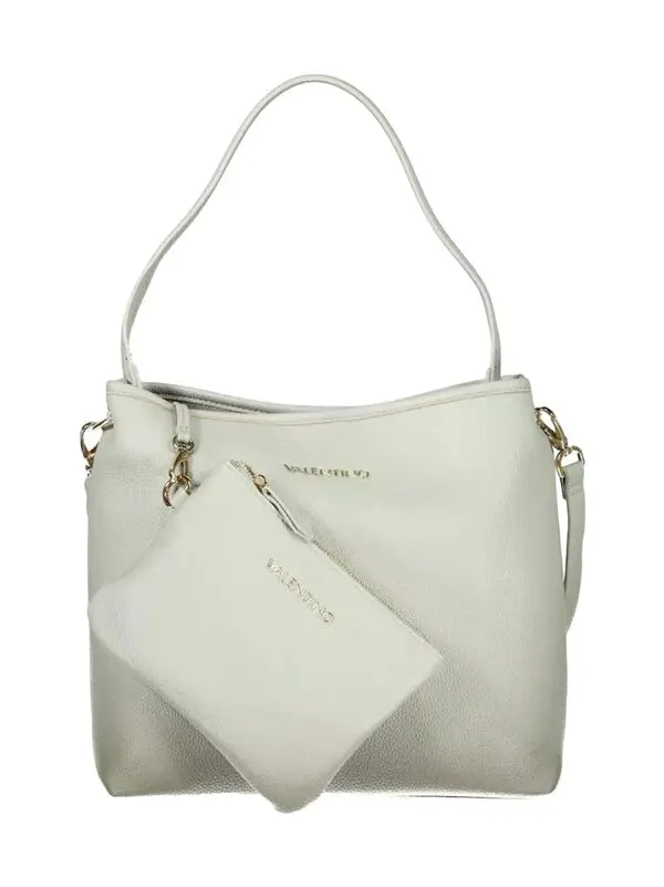 MARIO VALENTINO Brixton Pebbled Tote Bag - Grey