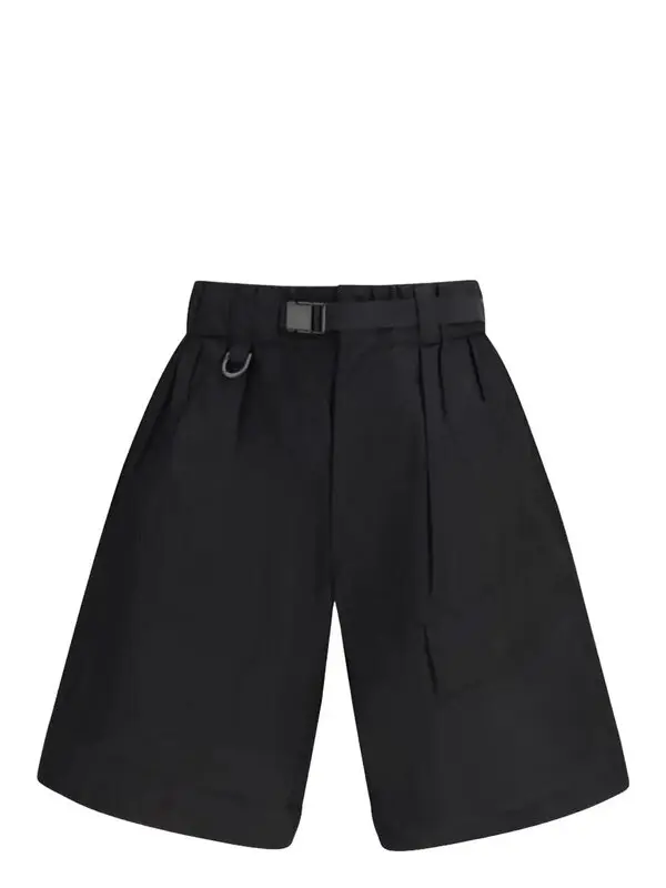 Y3 Belted Cargo Shorts - Black