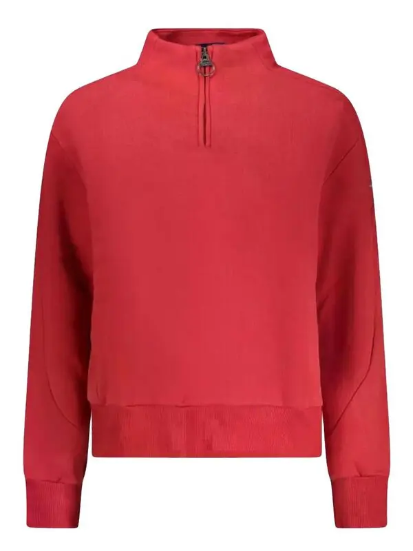 NORTH SAILS Quarter-zip Cotton Sweater - Red