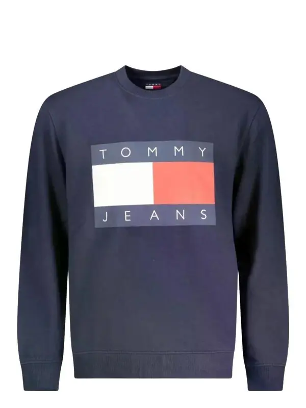 Tommy Hilfiger Logo-print Sweater - Blue