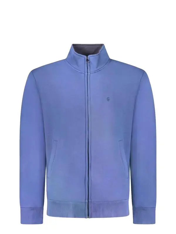 COVERI MOVING Zip-up Sweatshirt - Blue