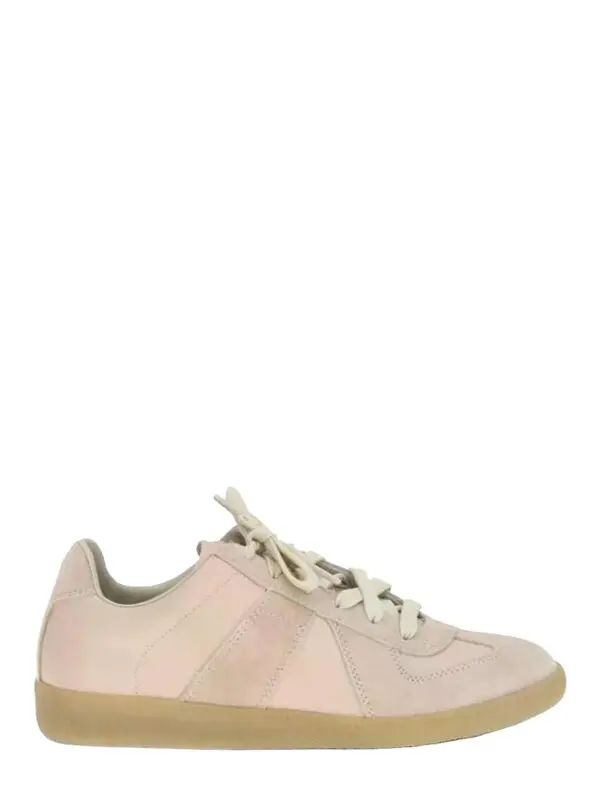 MAISON MARGIELA Replica Suede-panel Sneakers - Pink