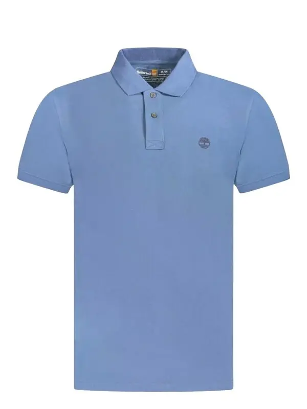 Timberland Logo-embroidered Polo Shirt - Blue