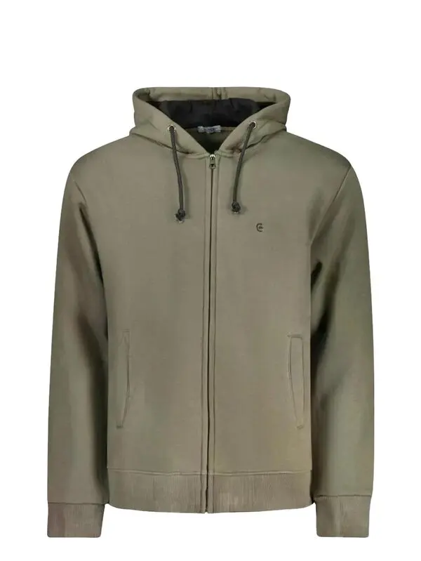 COVERI MOVING Zip-up Hoodie - Green