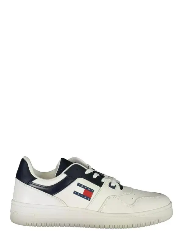Tommy Hilfiger Logo Panelled Sneakers - White